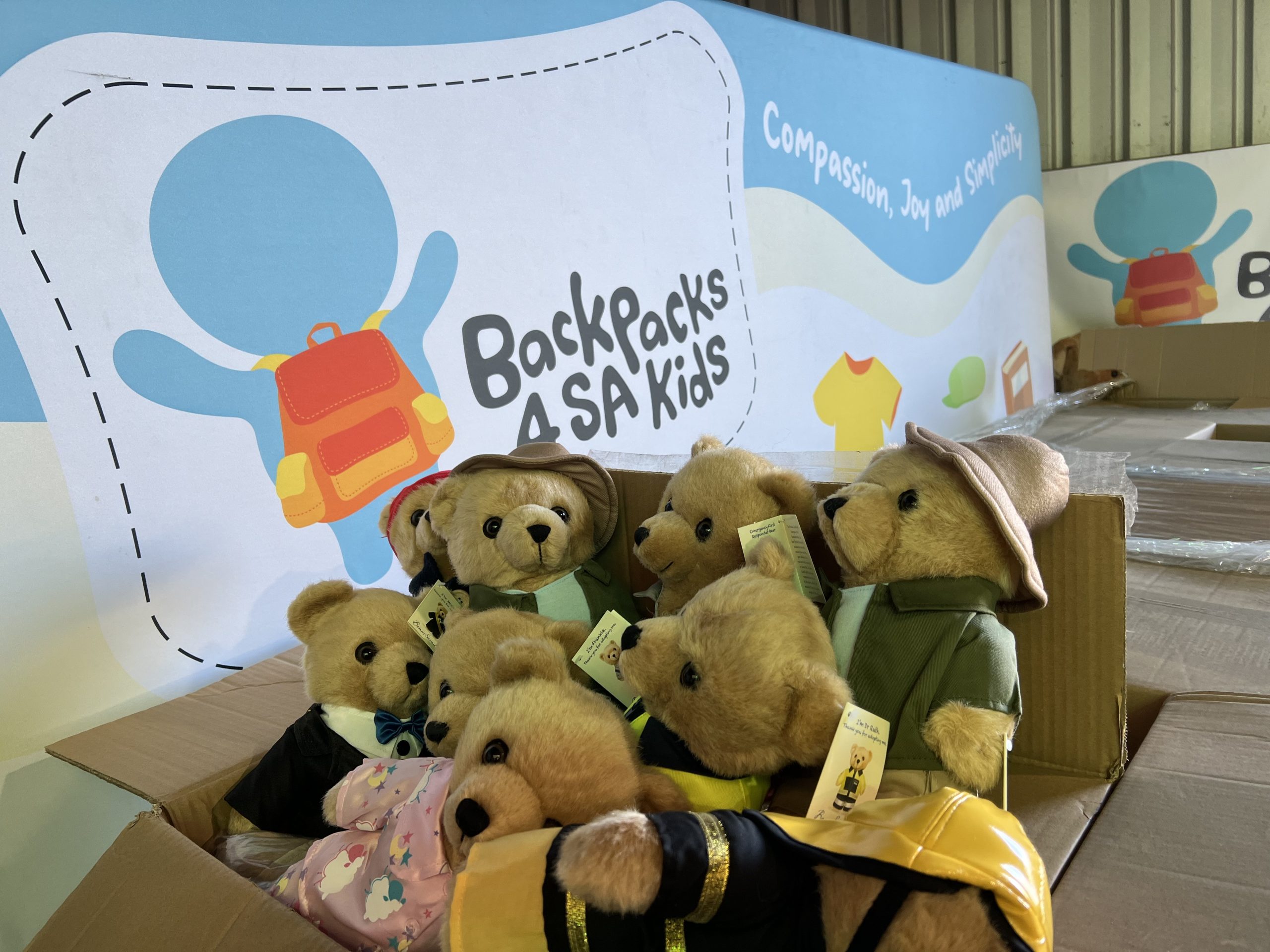 Comfort bears delivered to children in need - Northline
